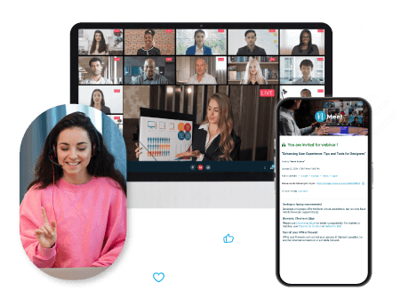 Scalable Platform for Engaging Virtual Events | inMeet Webinars